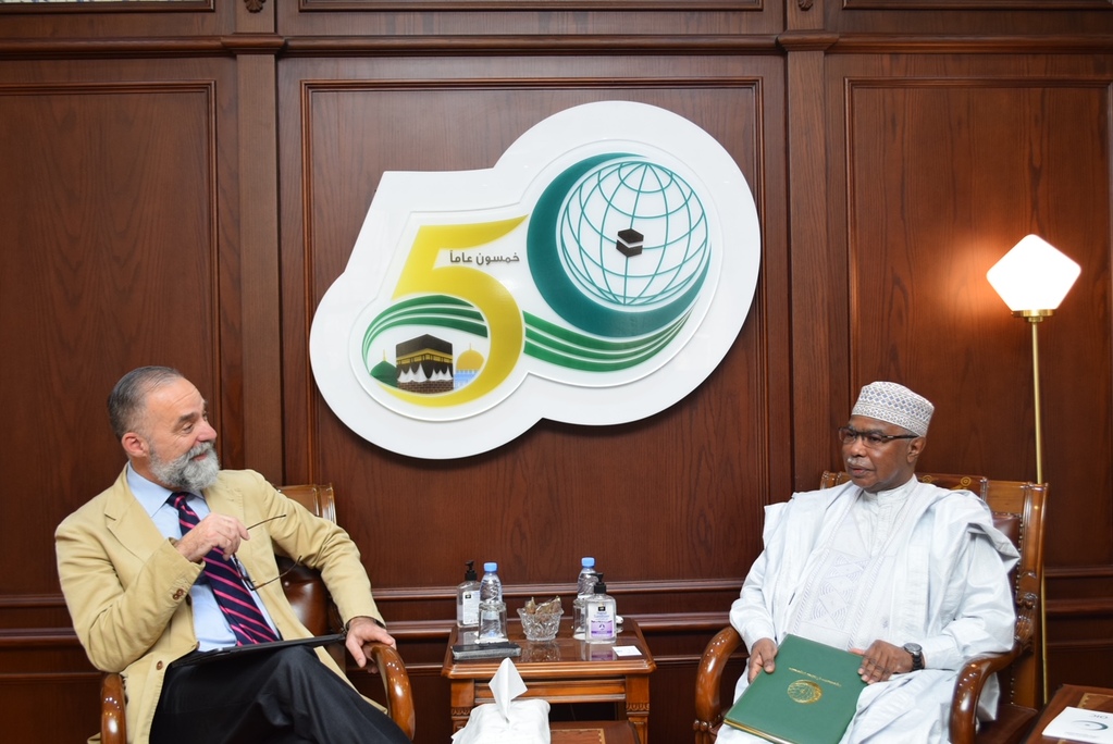 OIC Secretary General Receives the Netherlands Deputy Foreign Minister