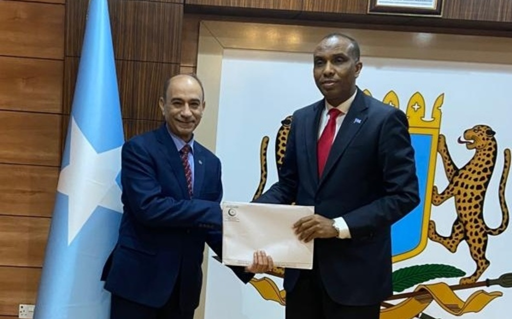 Le Premier Ministre somalien reçoit un message écrit du Secrétaire ...
