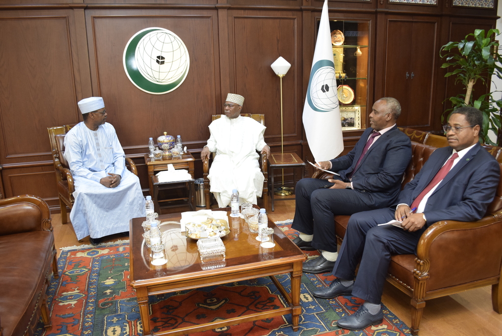 OIC Secretary-General Receives the Consul General of Chad in Jeddah