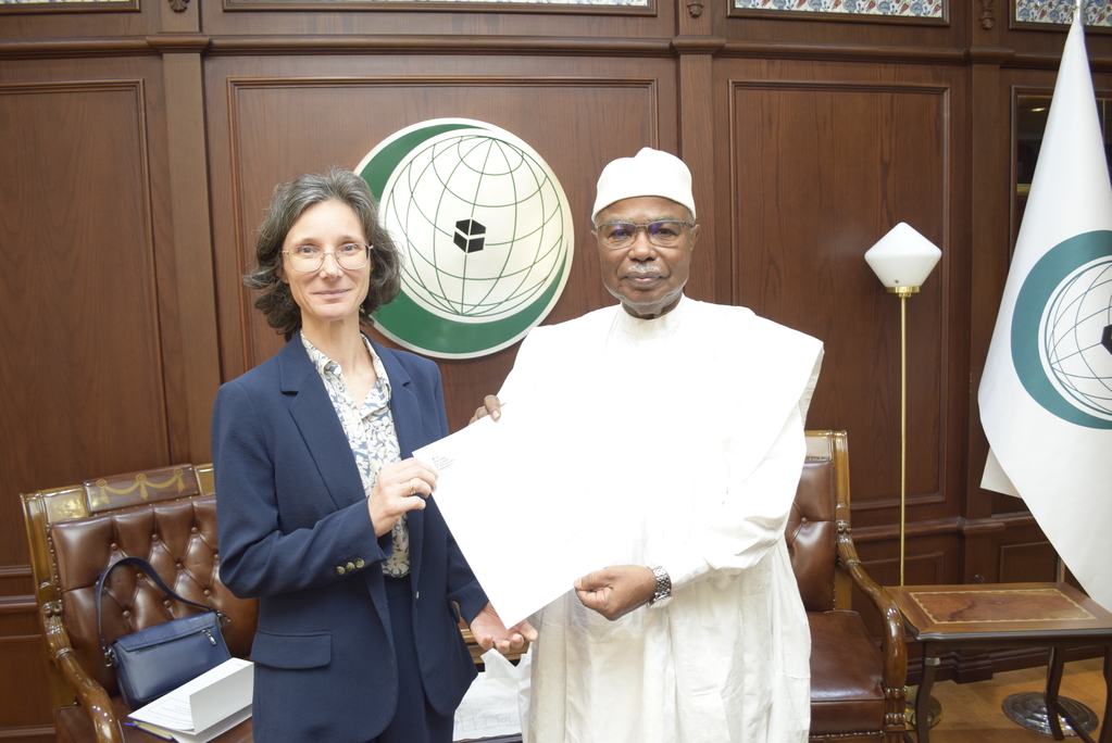 OIC Secretary General receives Consul General from France to Jeddah