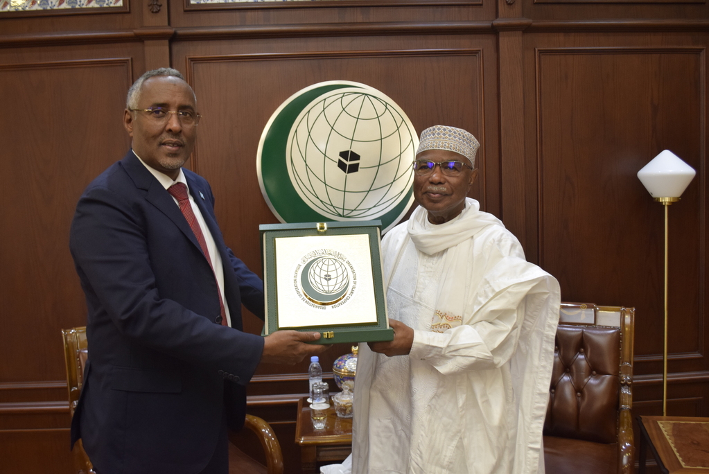 OIC Secretary-General Receives Somalia’s Foreign Minister